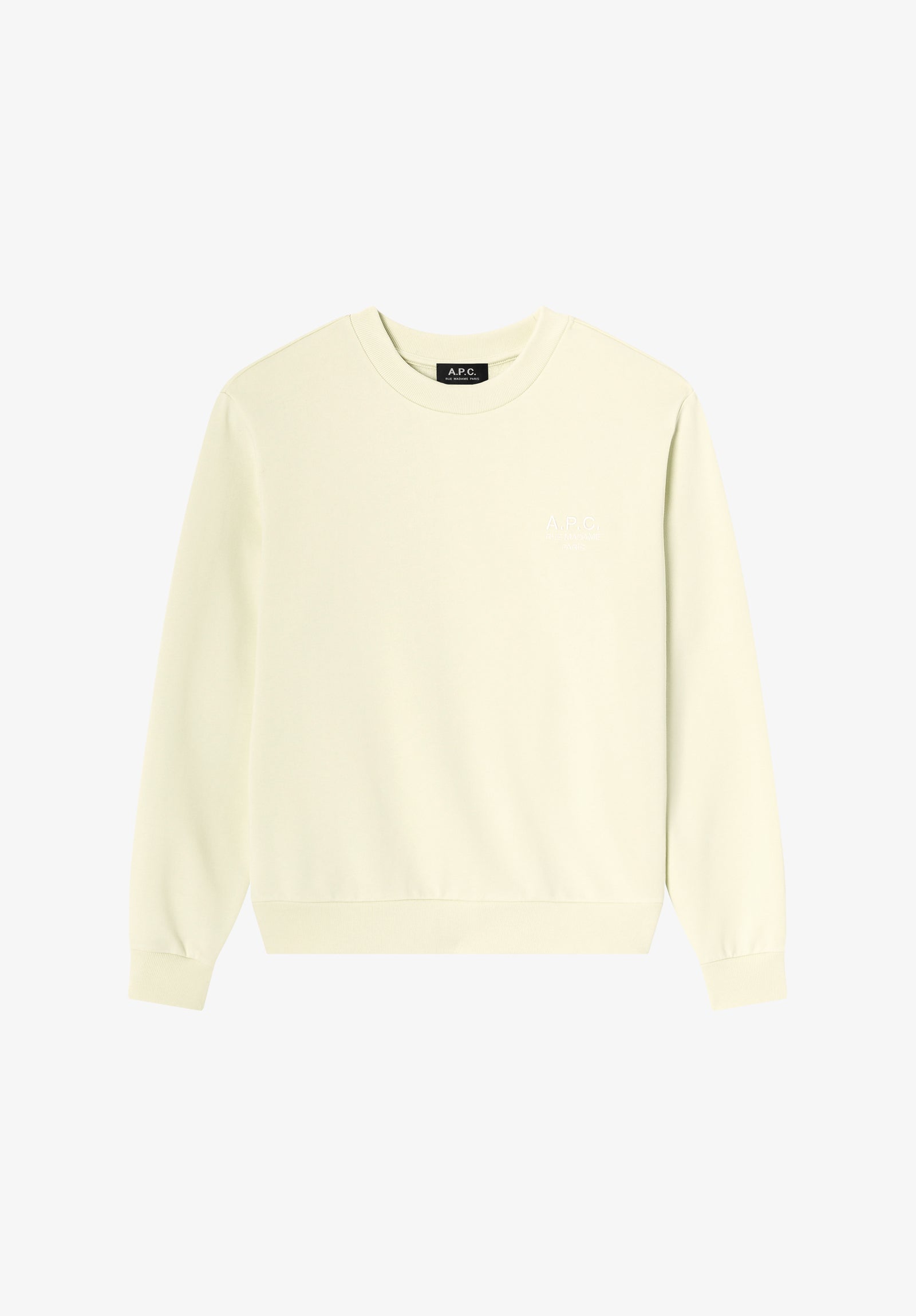 Bleached sweatshirt with A.P.C. Rue Madame logo | A.P.C.