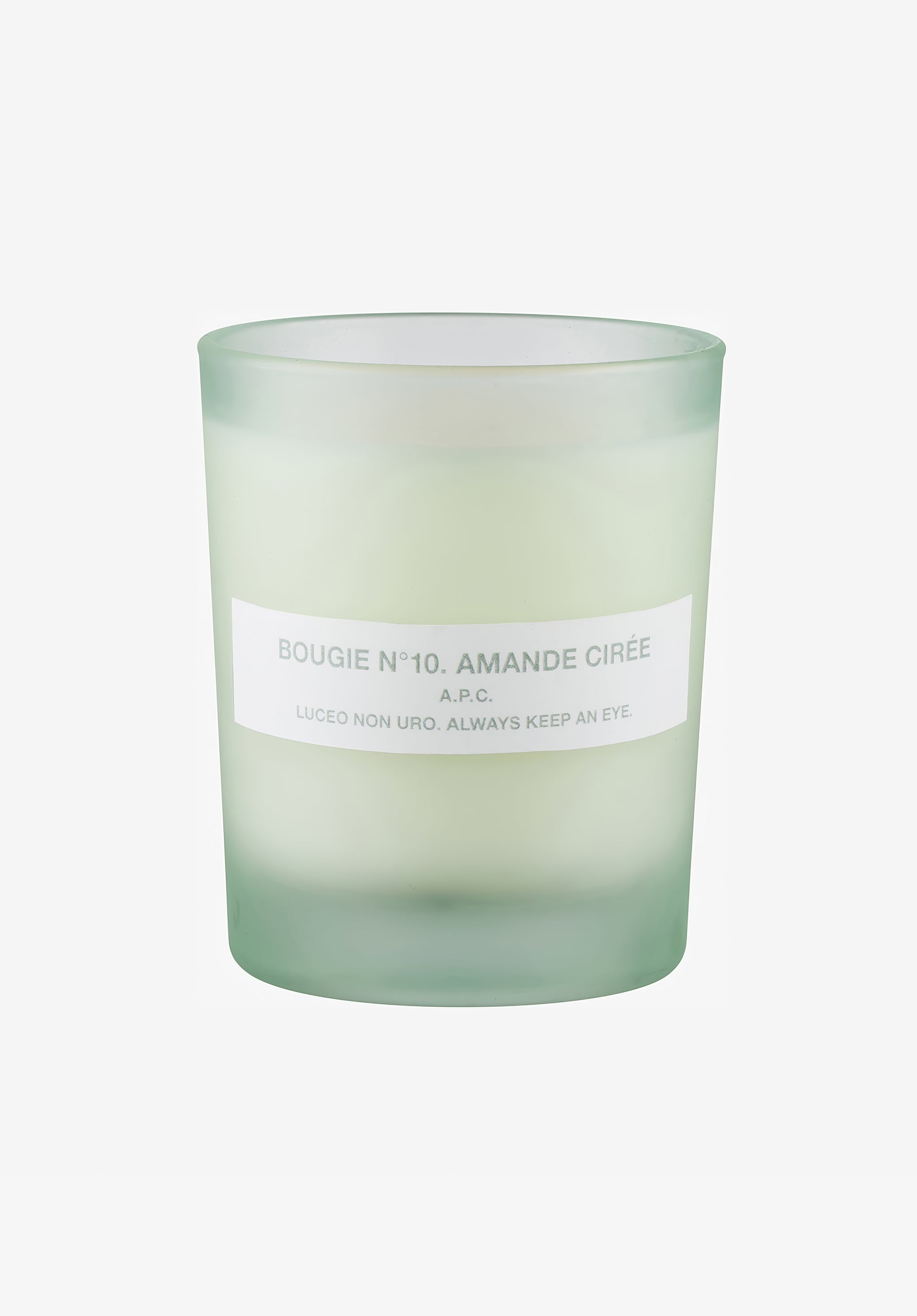 Waxed Almond scented candle. | A.P.C.